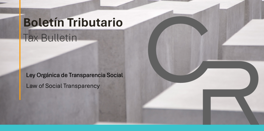 LAW OF SOCIAL TRANSPARENCY – CorralRosales